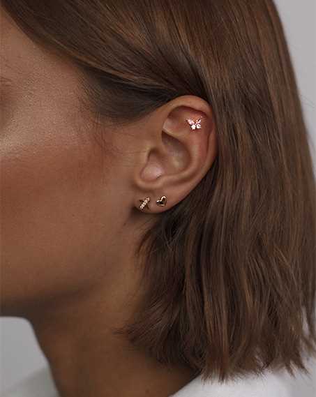 Kolczyki na 3 dziurki w uchu - najnowsze trendy i inspiracje | Sklep z ...